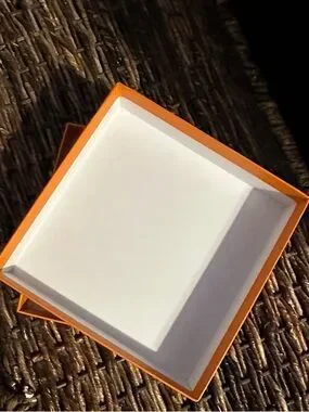 Hermes | Storage & Organization | 6x6 Hermes Orange Square Gift Box ...
